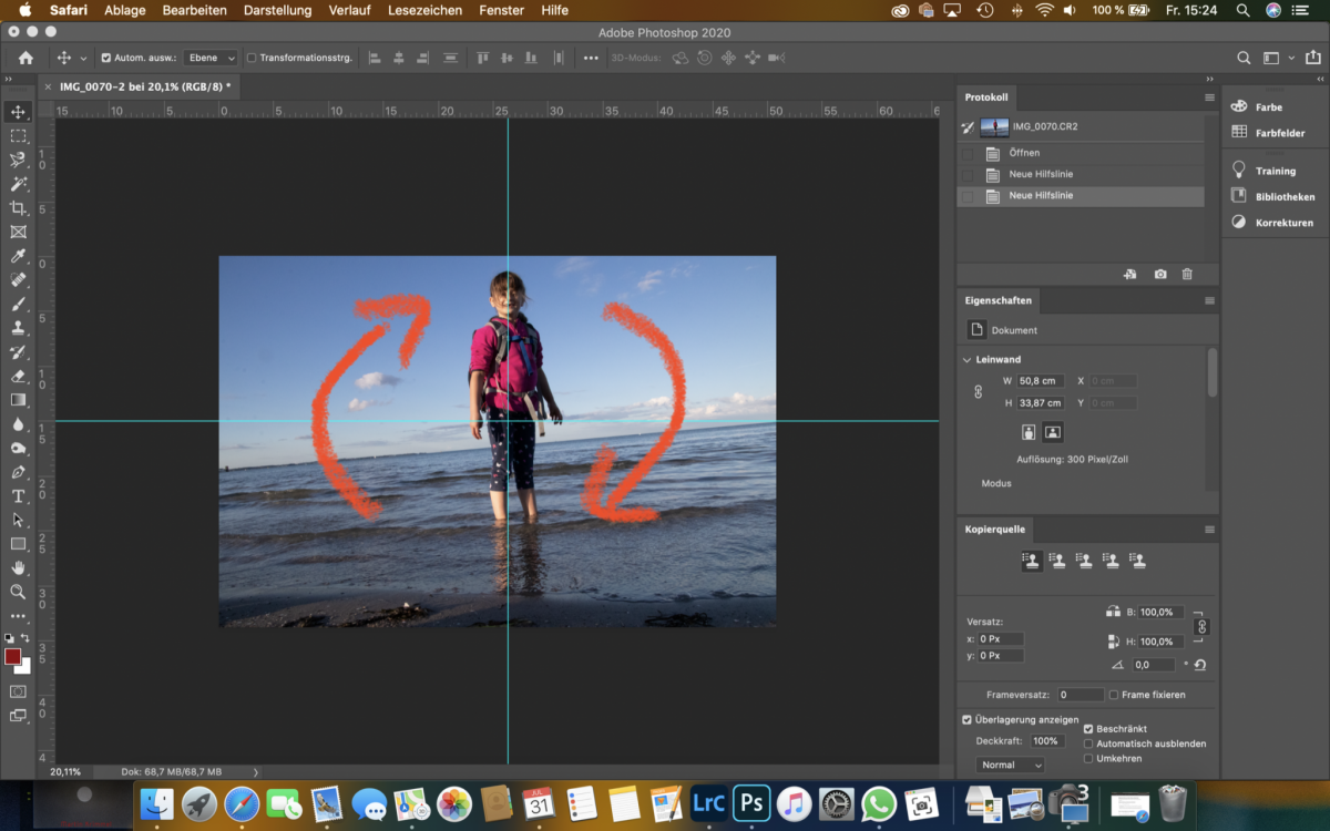 Quickly align (straighten) photos in Photoshop – Anglophilus' Photo Site